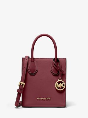 Michael Kors Crossbody Extra Small Mercer In Oxblood (Pre-Order ...