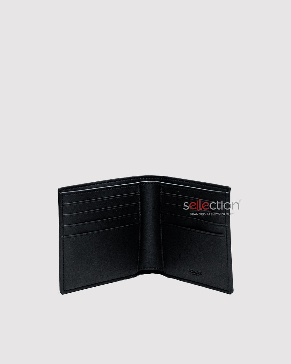 Coach Gift Box Wallet 3-In-1 In Signature Charcoal Black – SELLECTION